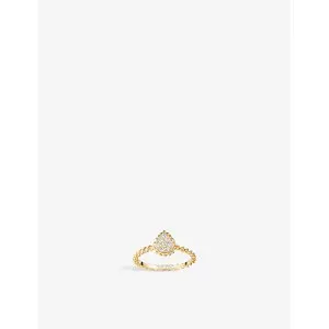 Boucheron Serpent Bohème 18ct Yellow-gold And Diamond Ring - Yellow Gold