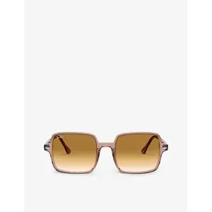 Ray-ban Square Sunglasses - Brown