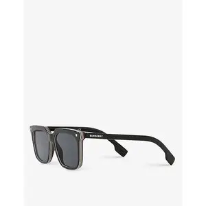 Burberry Be4337 Rectangle-frame Sunglasses