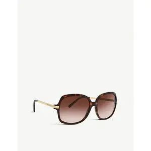 Michael Kors Adrianna Ii Round-frame Sunglasses - Tortoise