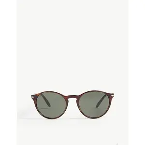 Persol Phantos Frame Havana Sunglasses - Brown