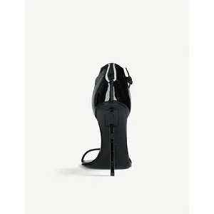 Saint Laurent Opyum 110 Leather Heeled Sandals