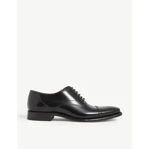 LOAKE Leather Oxford Shoes - Black