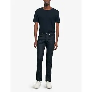 Sandro Slim-fit Tapered Stretch-denim Jeans - Denim - Jean