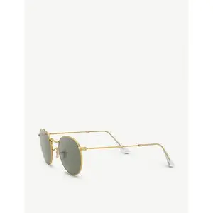 Ray-ban Round-frame Sunglasses - Gold
