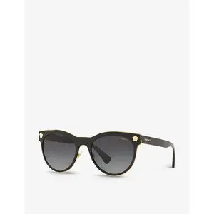 Versace Ve2198 Phantos Sunglasses - Black