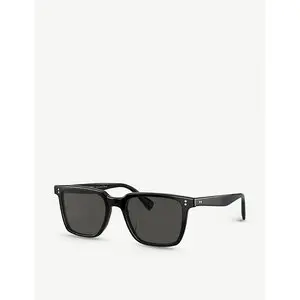Oliver Spencer Lachman Sun Square Sunglasses - Black