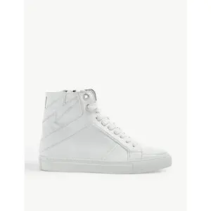 Zadig&Voltaire Zv1747 Leather Hi-top Trainer