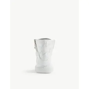 Zadig&Voltaire Zv1747 Leather Hi-top Trainer