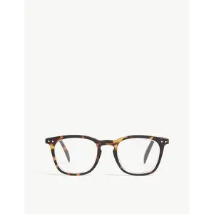 IZIPIZI E Reading Square-frame Glasses +1 - Brown