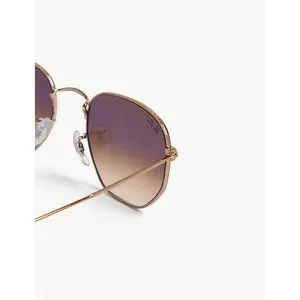 Ray-ban Metal Hexagonal Sunglasses