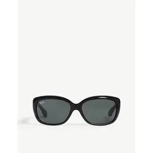 Ray-ban Rectangle-frame Sunglasses - Black