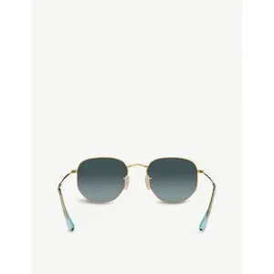 Ray-ban Metal Hexagonal Sunglasses