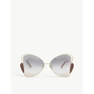 Chloé Gemma Butterfly-frame Sunglasses