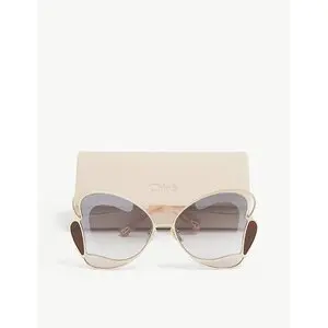 Chloé Gemma Butterfly-frame Sunglasses