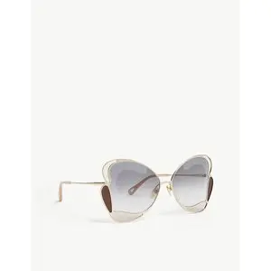 Chloé Gemma Butterfly-frame Sunglasses