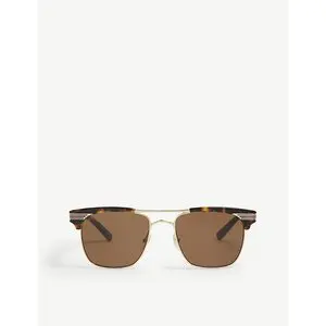Gucci Gg0287s Rectangle-frame Sunglasses