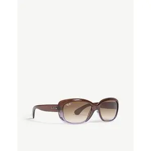 Ray-ban Rectangle-frame Sunglasses - Brown