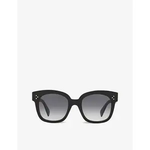 Celine Cat-eye-frame Sunglasses - Black