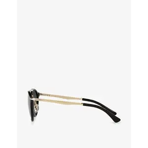 Persol Po3264s Phantos-frame Sunglasses - Gold