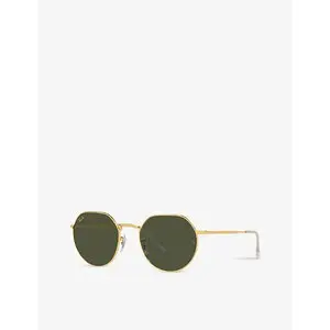Ray-ban Hexagonal Sunglasses - Gold