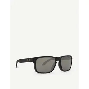 Oakley Holbrook Square-frame Sunglasses - Matte Black