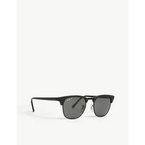 Ray-ban Rb3016 Clubmaster Sunglasses - Black