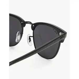 Ray-ban Rb3016 Clubmaster Sunglasses - Black