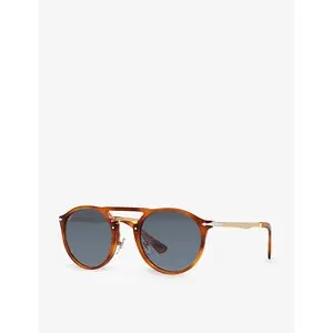 Persol Po3264s Phantos-frame Sunglasses - Brown