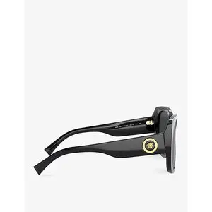 Versace Ve4387 Square-frame Sunglasses - Black