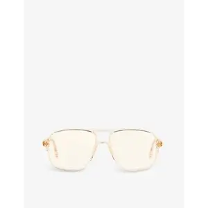 TOM FORD Aviator-frame Sunglasses - Brown