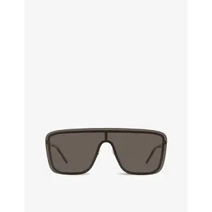Saint Laurent Sl364 Square Sunglasses - Black