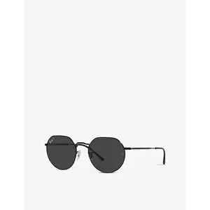 Ray-ban Hexagonal-frame Sunglasses - Black
