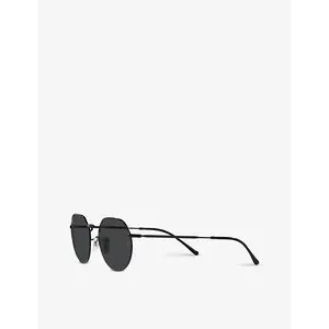 Ray-ban Hexagonal-frame Sunglasses - Black