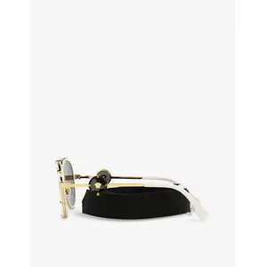 Versace Ve2232 Aviator Sunglasses