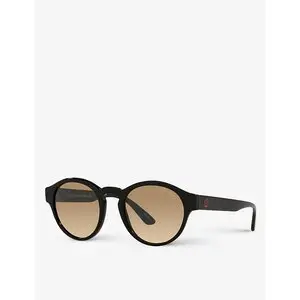 Giorgio Armani Ar8146 Panthos-frame Sunglasses - Black