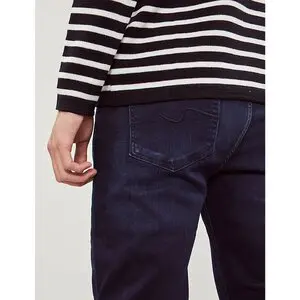 7 For All Mankind Slimmy Tapered Jeans - Deep Blue