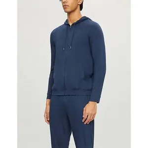 Derek Rose Basel Stretch-jersey Pyjama Bottoms - Navy