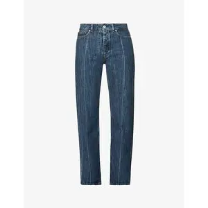 Our Legacy Linear Cut Straight-leg High-rise Jeans