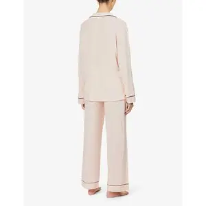 Eberjey Gisele Jersey Pyjama Set - Sorbet/black
