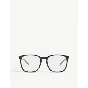 Ray-ban Square-frame Optical Glasses - Havana