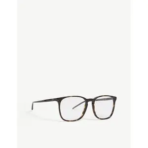 Ray-ban Square-frame Optical Glasses - Havana