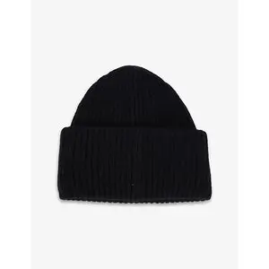 Acne Studios Face Logo-patch Wool Beanie