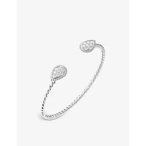 Boucheron Serpent Bohème Diamants Small Bangle - White