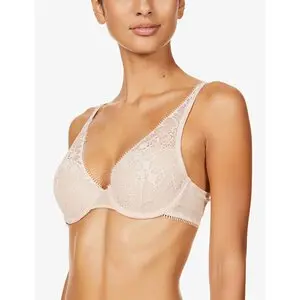 Chantelle Day To Night Lace Plunge Spacer Bra