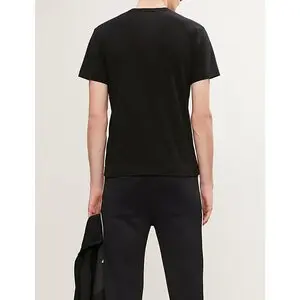 Play Comme Des Garcon Heart-logo Cotton-jersey T-shirt - Black