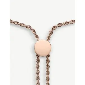 Monica Vinader Linear Bracelet - Rose Gold