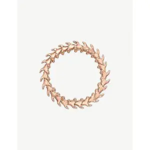 SHAUN LEANE Serpent Trace Bracelet - Rose Gold Vermeil