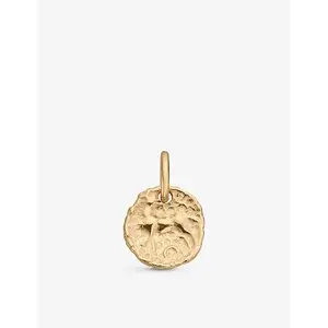 Monica Vinader Siren Charm In 18ct Yellow Vermeil - Gold