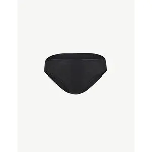 Hanro Seamless Midi Cotton-jersey Briefs - Black